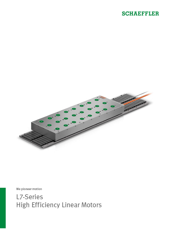 Linear motors L7 | Schaeffler Industrial Drives