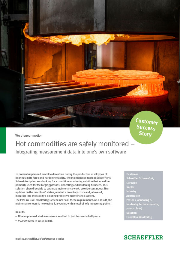 Hot commodities are safely monitored – Integrating measurement data ... Hot commodities are safely monitored – Integrating measurement data ...