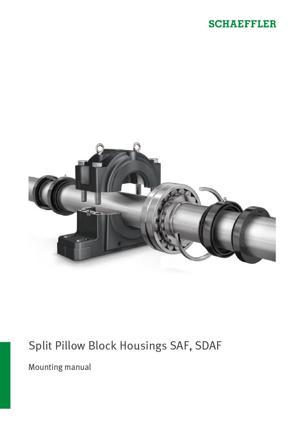 Split Pillow Block Housings SAF, SDAF | Schaeffler Industrial Drives