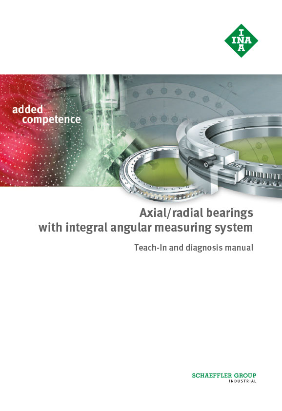 Axial/radial bearings with integral angular measuring system | Media ...
