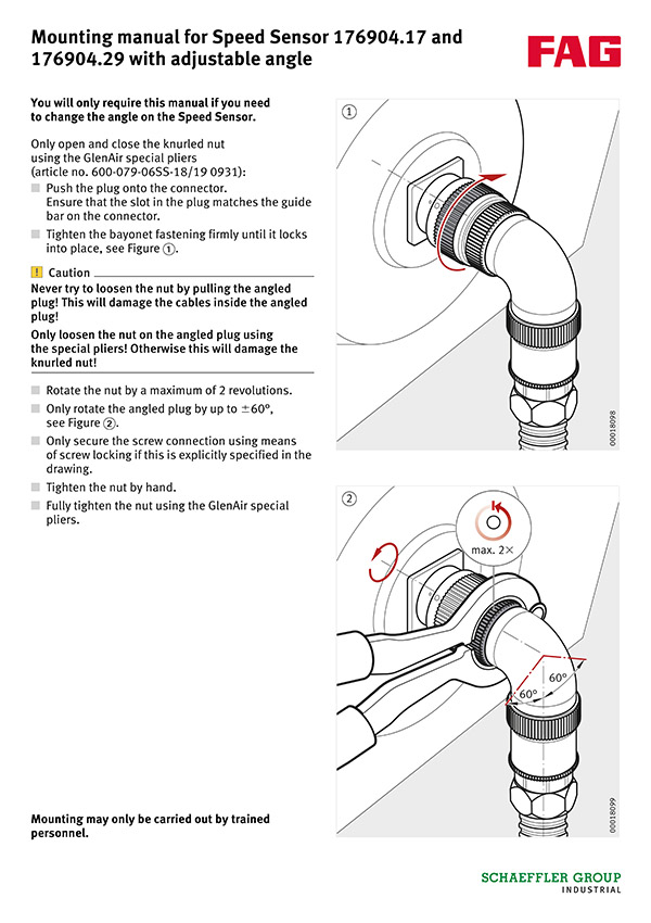 Mounting manual for Speed Sensor 176904.17 and 176904.29 with ...