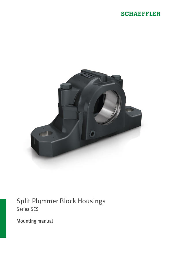 Split Plummer Block Housings | Schaeffler Industrial Drives