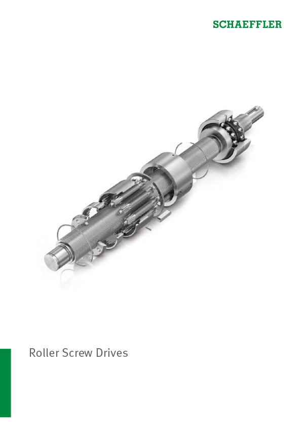 Roller Screw Drives | Publications | Schaeffler Industrial Drives