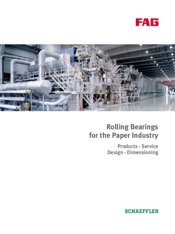 Rolling Bearings for the Paper Industry | Media Library | Schaeffler ...