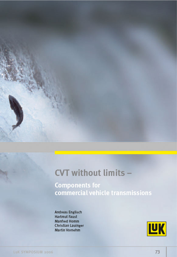 2006_05 - CVT Without Limits | Schaeffler Industrial Drives