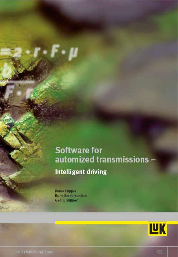 2006_11 - Software for Automized Transmissions | Schaeffler Industrial ...