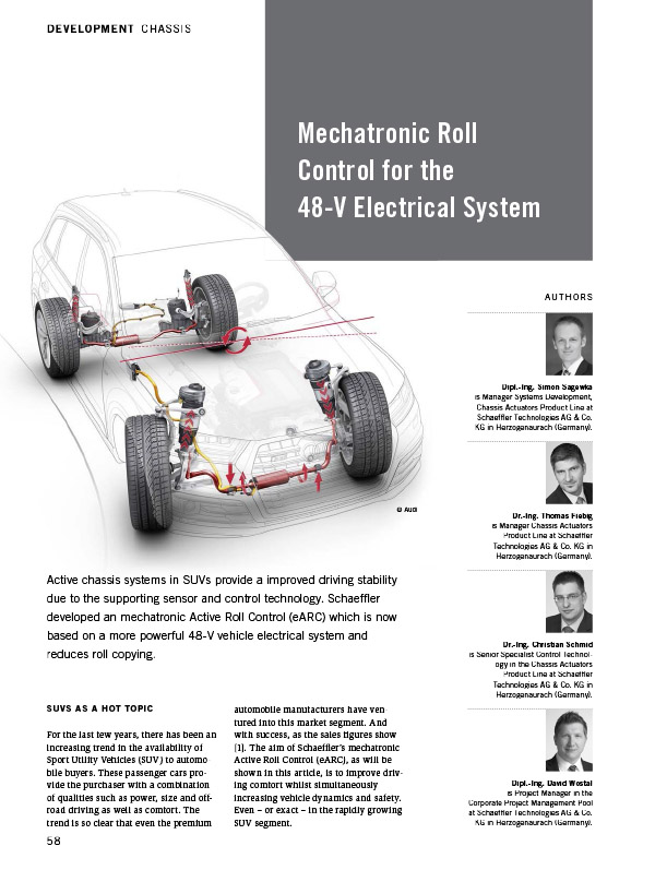 Mechatronic Roll Control for the 48-V Electrical System | Media Library ...