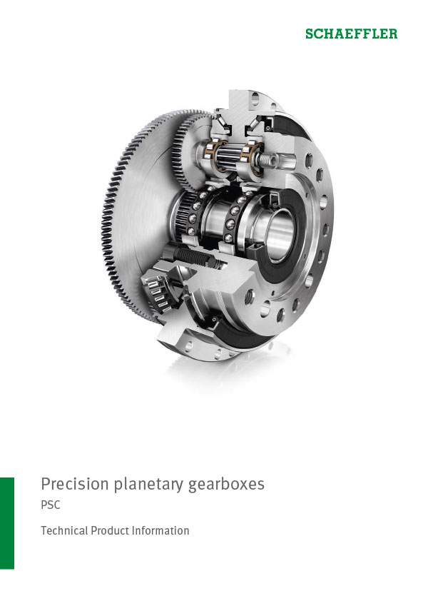 Precision Planetary Gearboxes | Media Library | Schaeffler Industrial ...